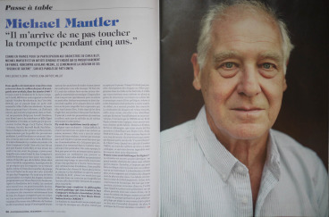 Jean-Baptiste Millot Photographe – Michael Mantler dans Jazz Magazine